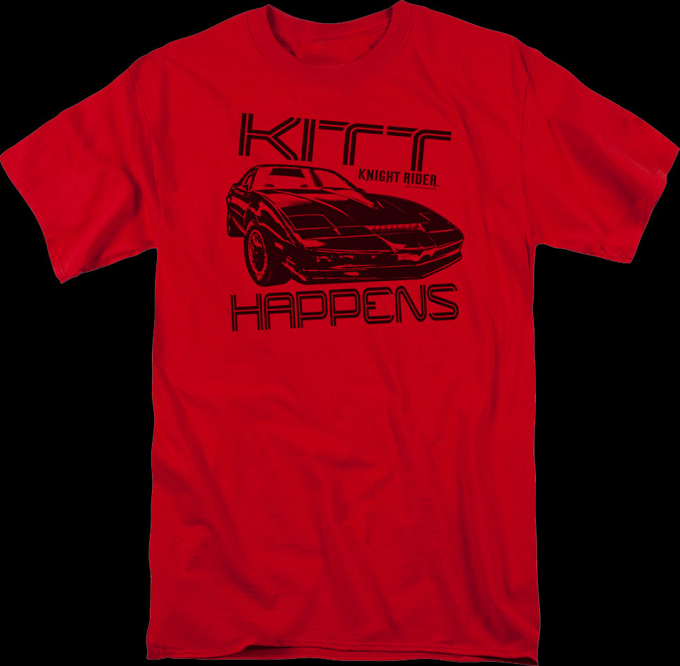 KITT Happens Knight Rider T-Shirt