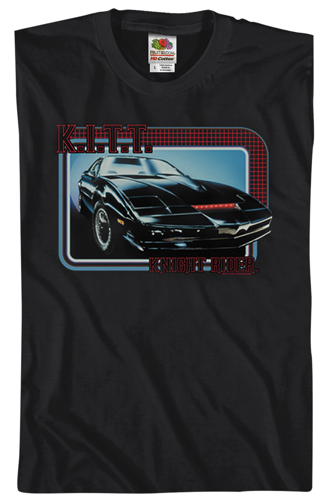 KITT Knight Rider T-Shirt: Knight Rider Mens T-Shirt