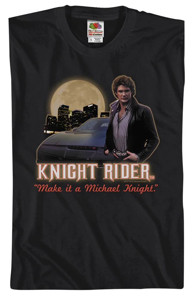 Knight Rider T-Shirt: Knight Rider Mens T-Shirt