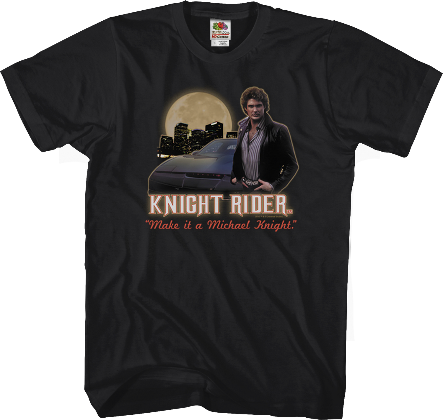 Knight Rider T-Shirt: Knight Rider Mens T-Shirt