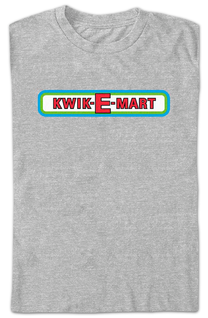 Kwik-E-Mart Logo Simpsons T-Shirt