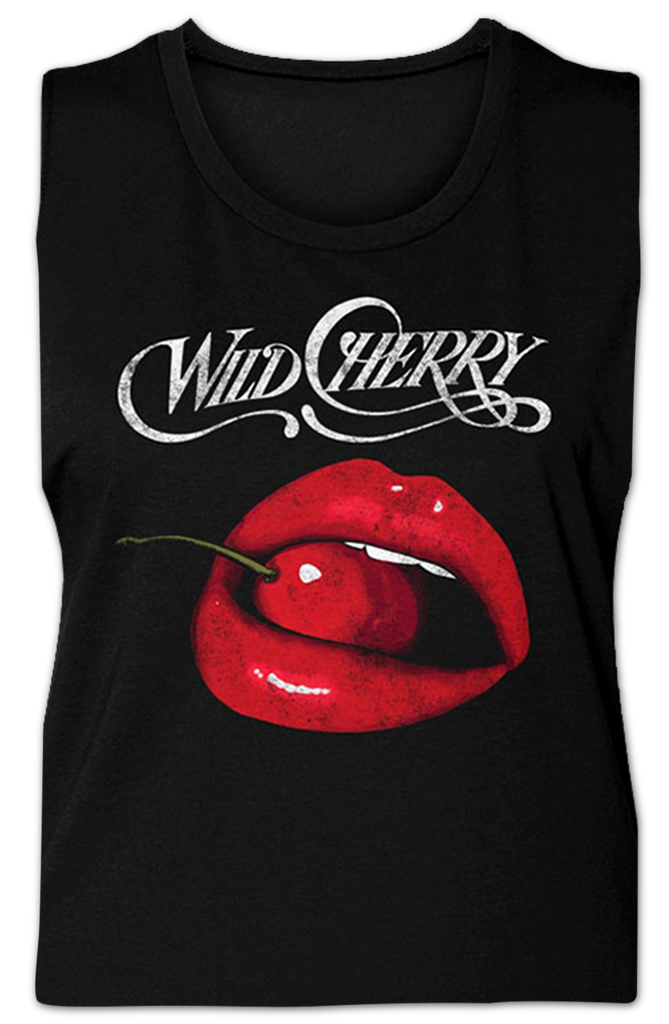 Ladies Debut Wild Cherry Muscle Tank Top