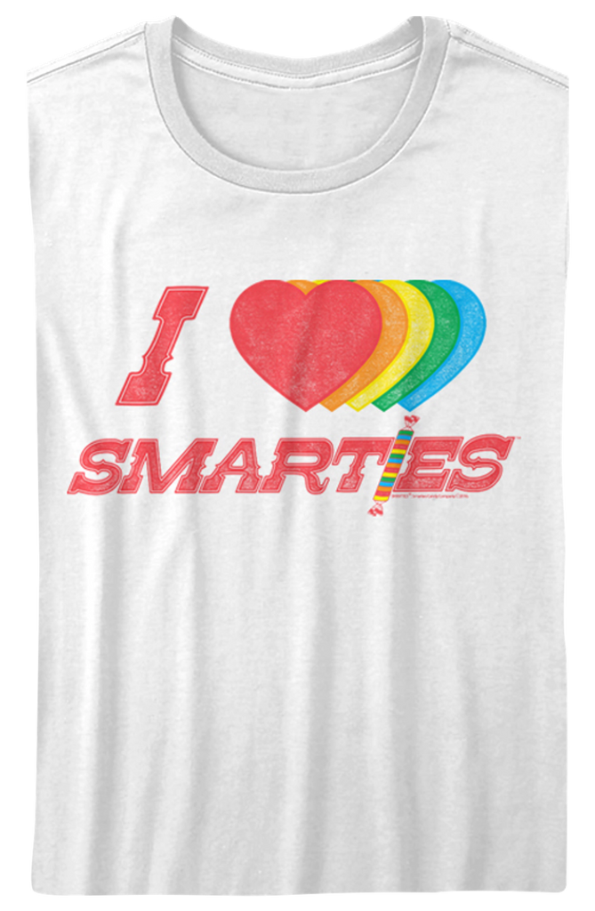 Ladies I Love Smarties Shirt