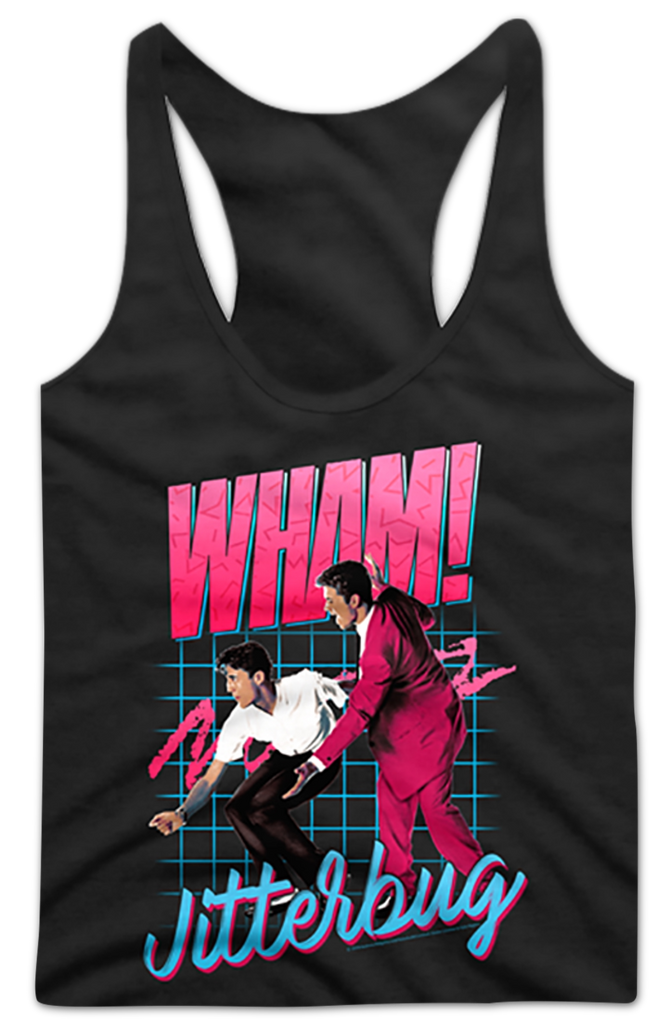Ladies Jitterbug Wham Racerback Tank Top
