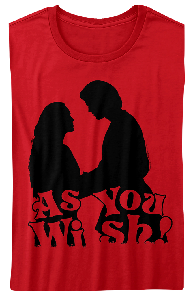 Womens Silhouette As You Wish Princess Bride Shirt