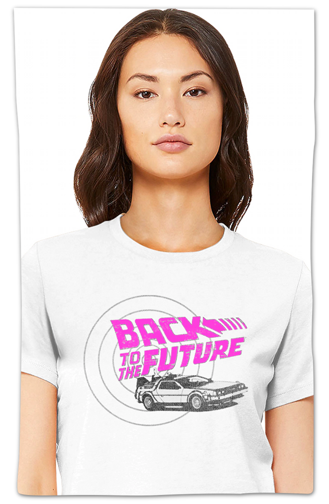 Ladies Spiral Back To The Future Shirt