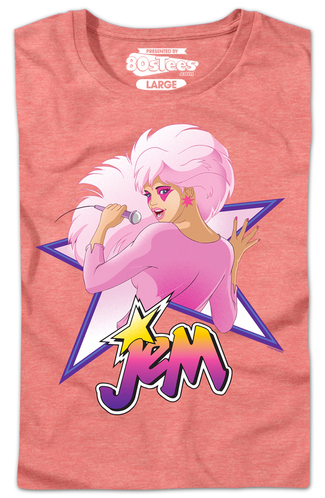 Ladies Truly Outrageous Singer Jem Shirt