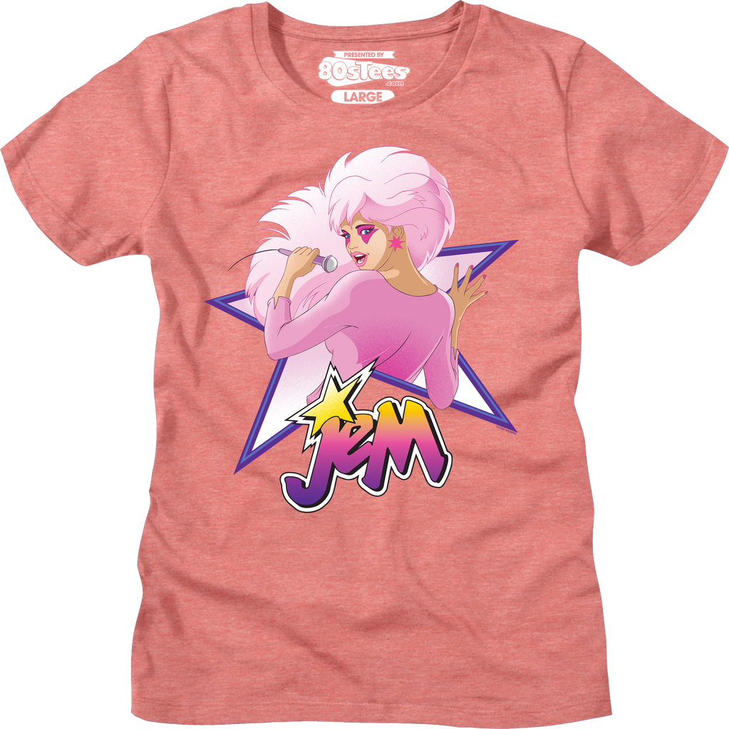 Ladies Truly Outrageous Singer Jem Shirt