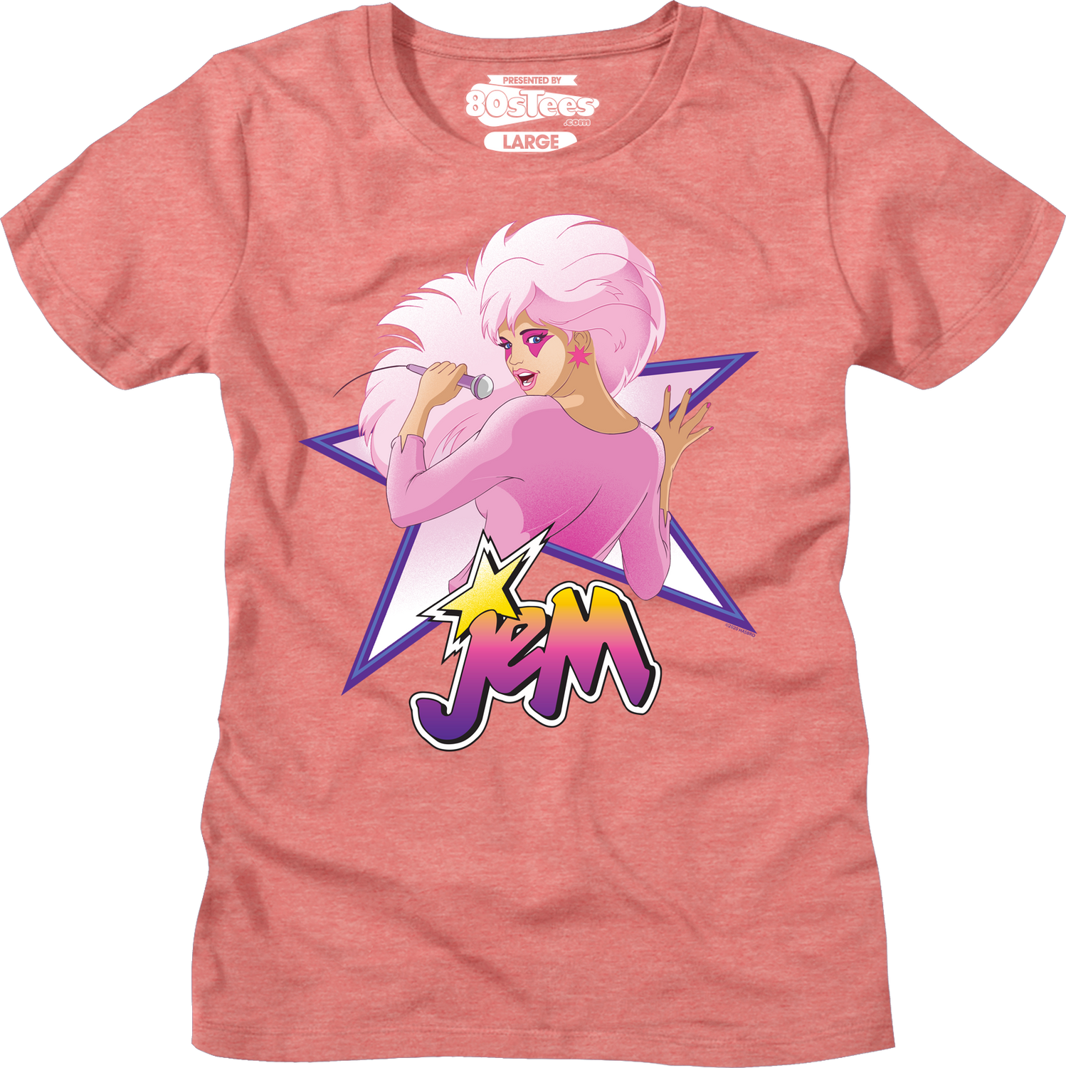 Ladies Truly Outrageous Singer Jem Shirt