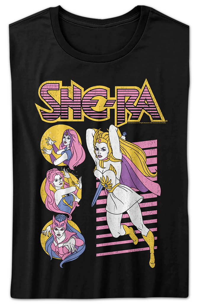 Womens Vintage She-Ra Masters of the Universe Shirt