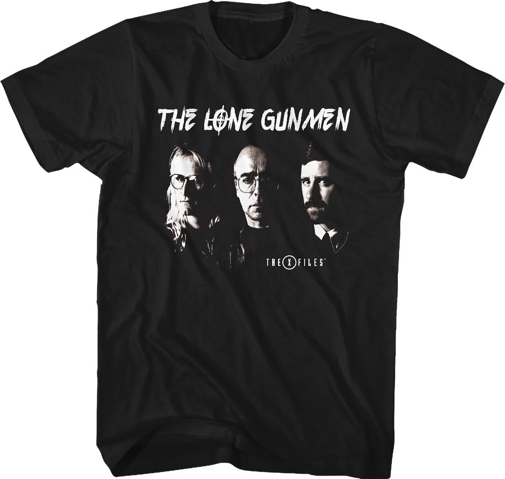 Langly Frohike Byers Lone Gunmen X-Files T-Shirt