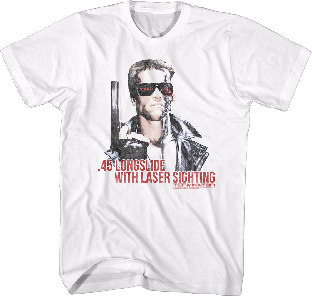 Laser Sighting Terminator Shirt: Terminator Mens T-shirt