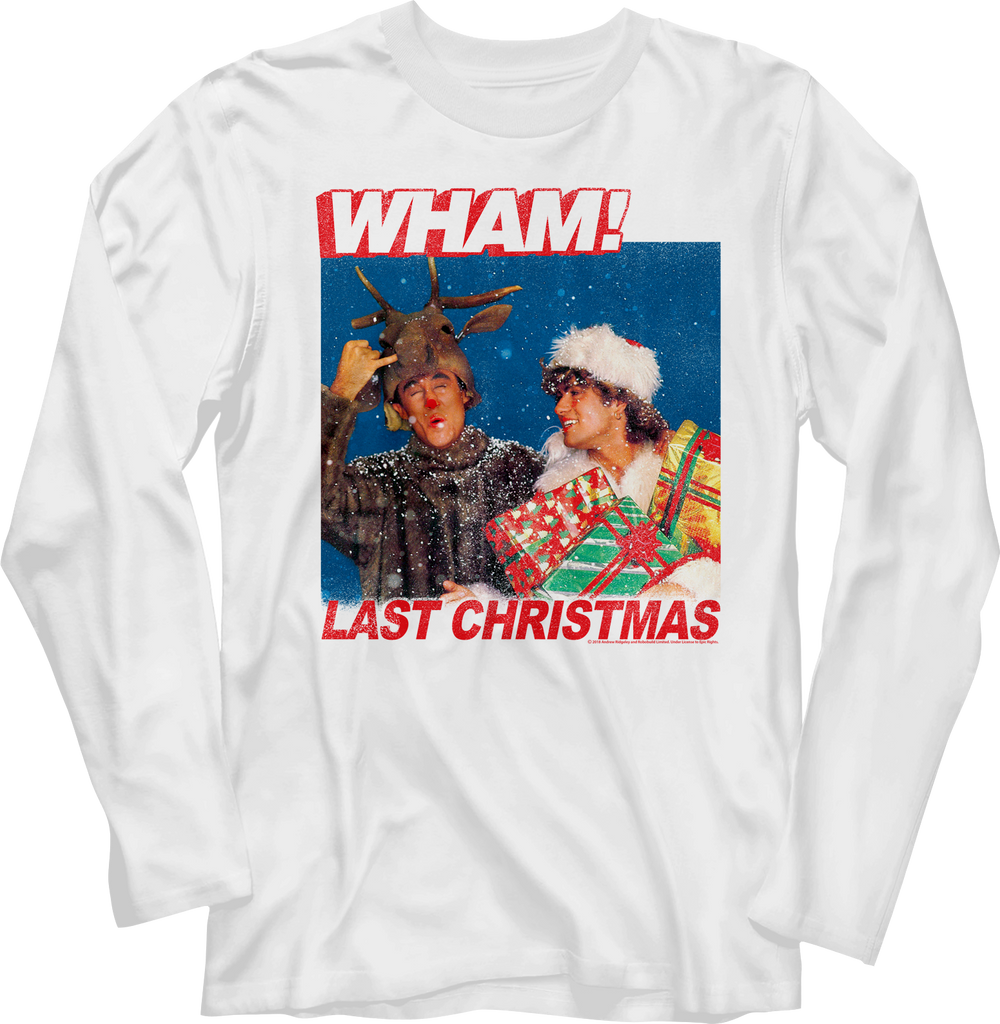 Last Christmas Wham Long Sleeve Shirt