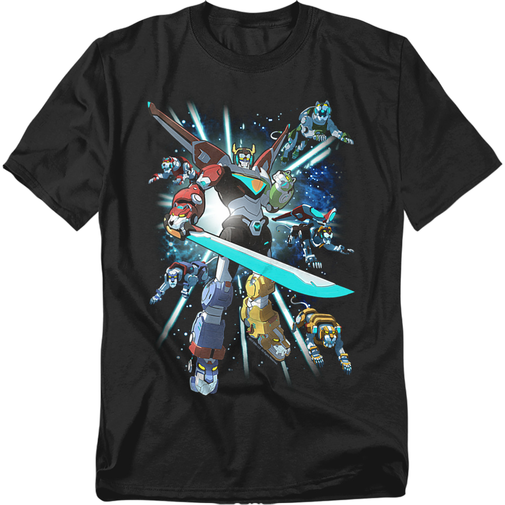 Legend of Voltron T-Shirt: Voltron Mens T-Shirt