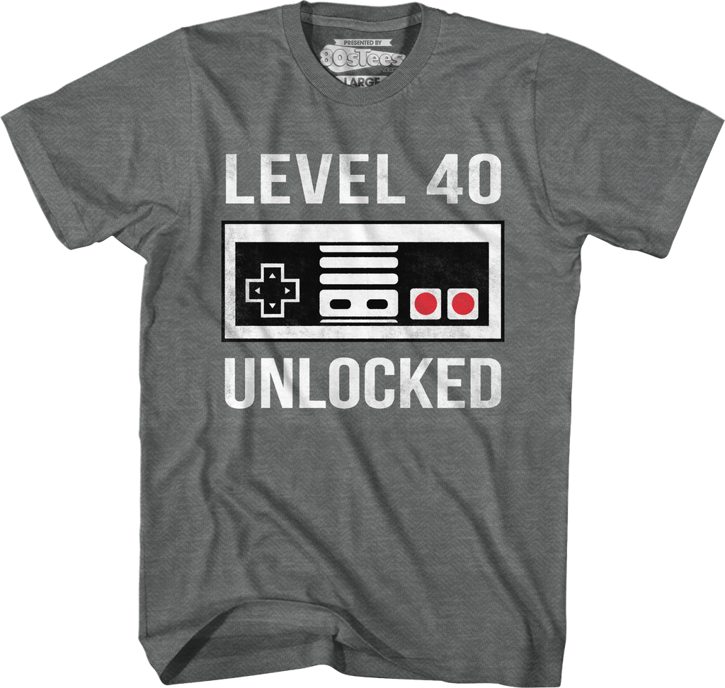 Level 40 Unlocked T-Shirt