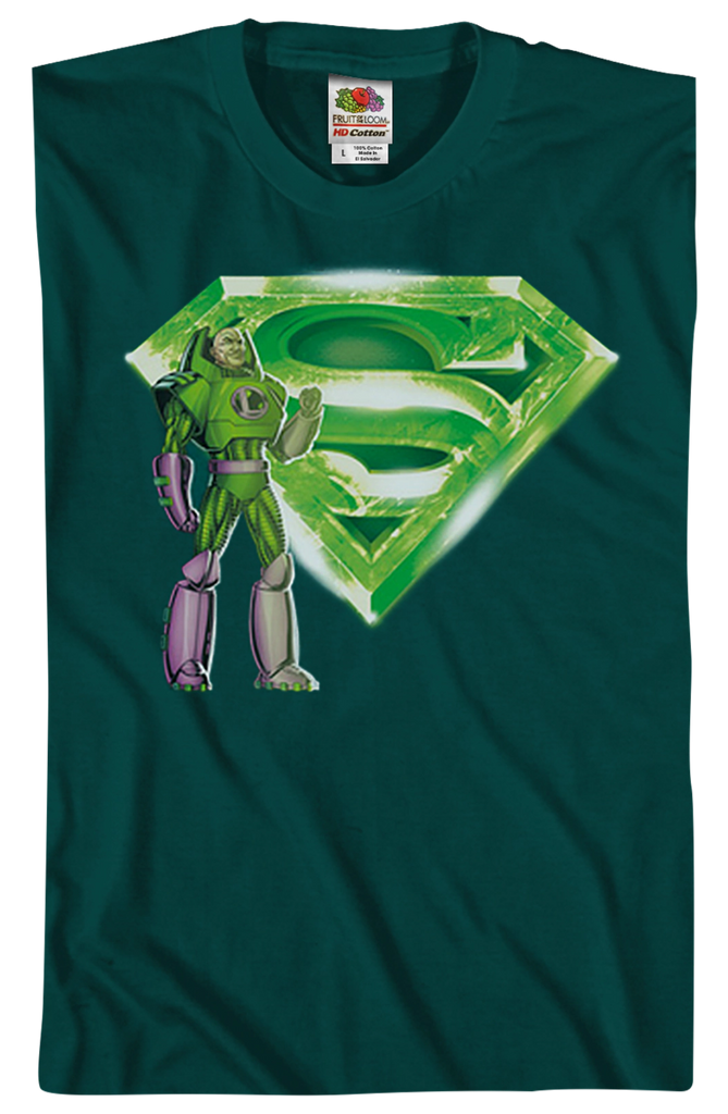 Lex Luthor Kryptonite Superman Logo DC Comics T-Shirt