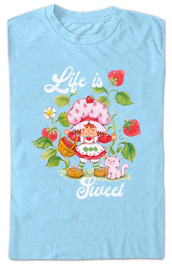 Vintage Life Is Sweet Strawberry Shortcake T-Shirt