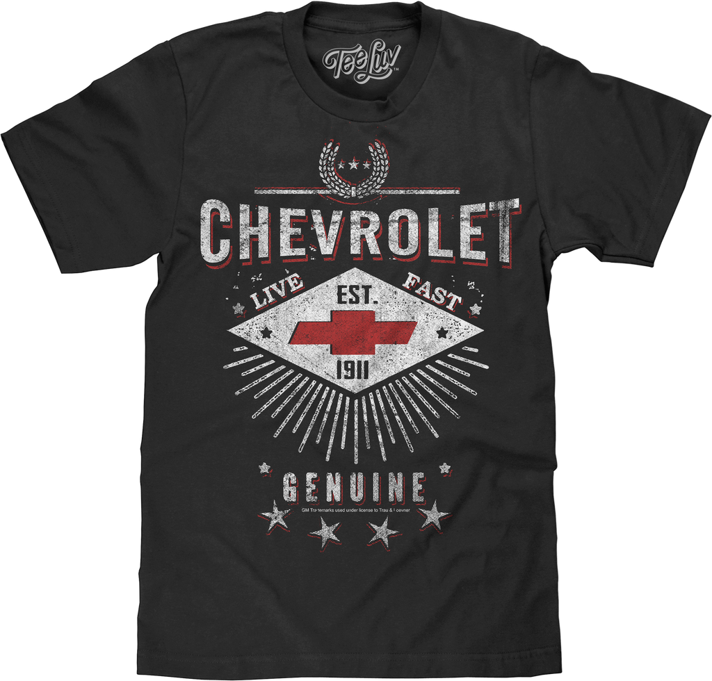 Live Fast Chevrolet T-Shirt