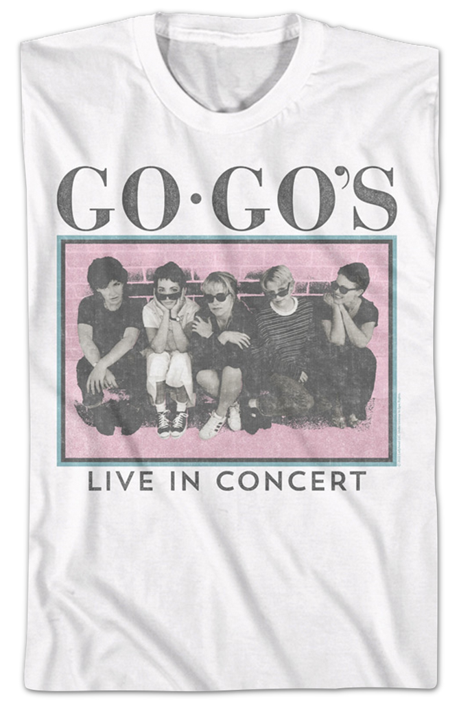 Live In Concert Go-Go's T-Shirt