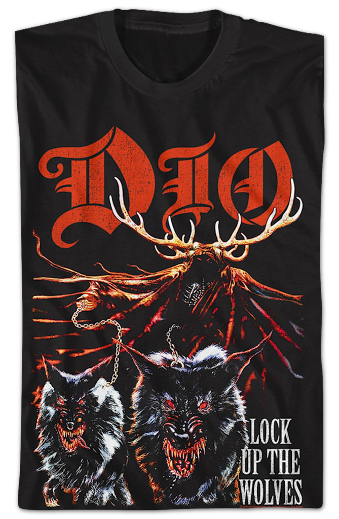 Lock Up The Wolves Dio T-Shirt
