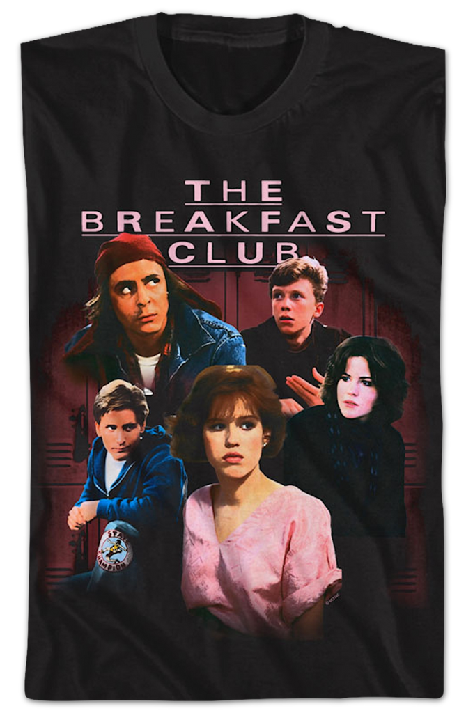 Locker Collage Breakfast Club T-Shirt