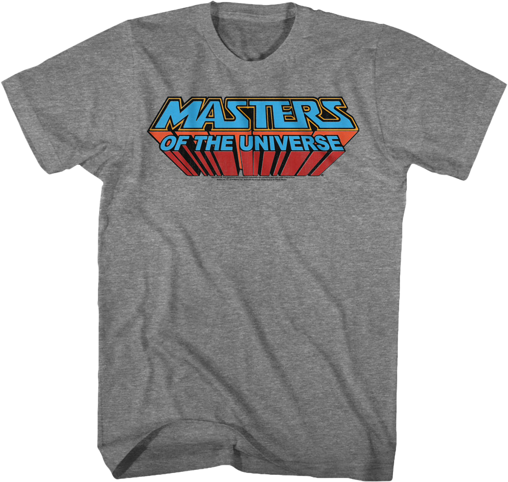 Logo Masters of the Universe T-Shirt: He-Man Mens T-Shirt