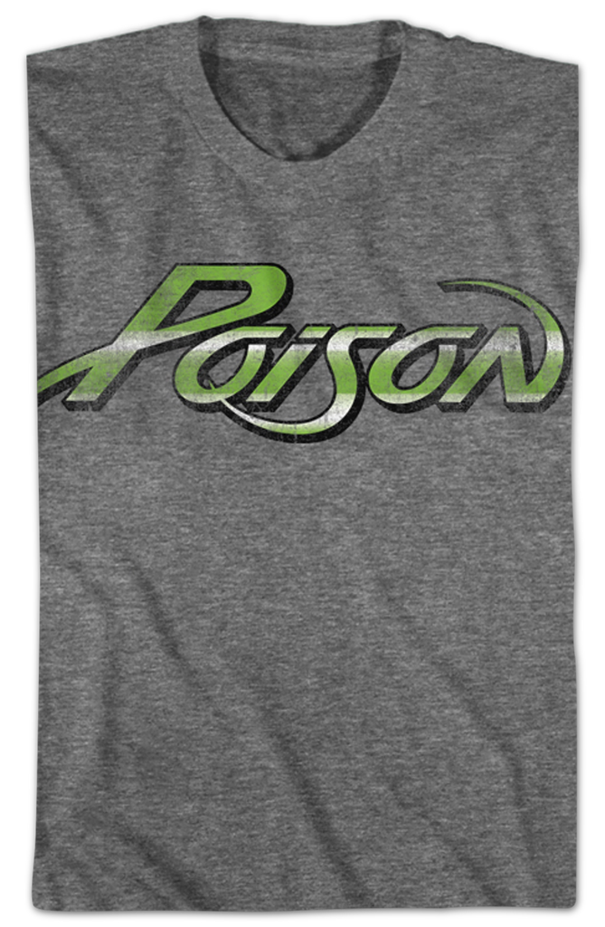 Logo Poison T-Shirt: Poison Mens T-Shirt