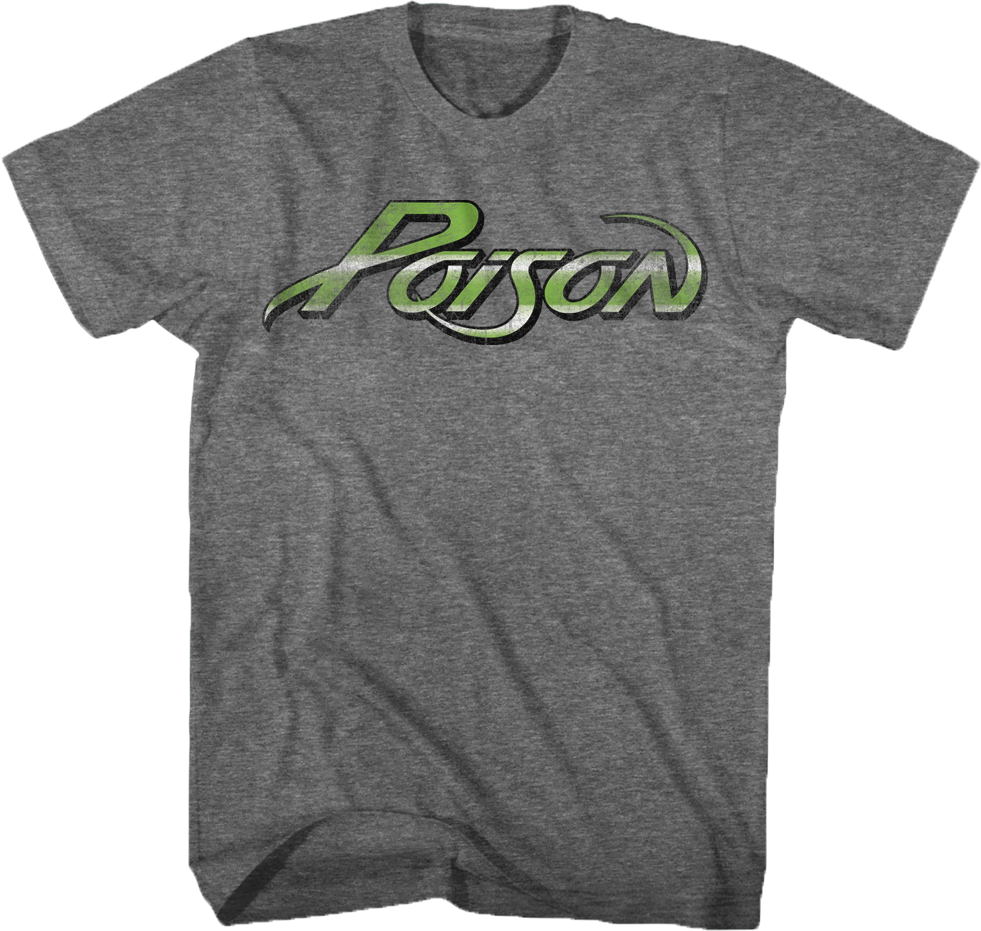 Logo Poison T-Shirt: Poison Mens T-Shirt