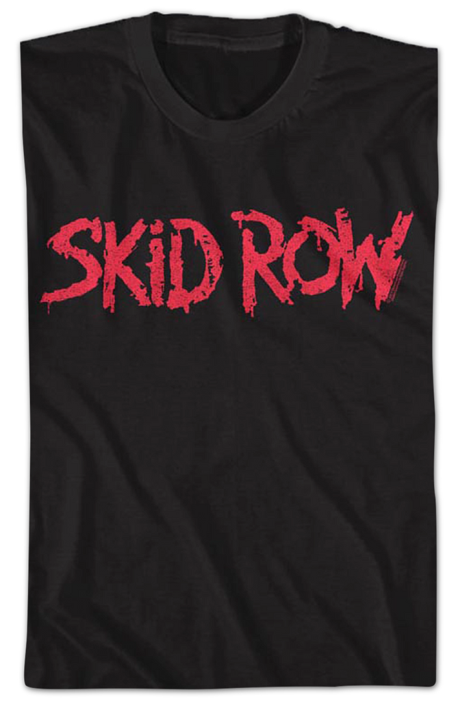 Logo Skid Row T-Shirt: Skid Row Mens T-Shirt