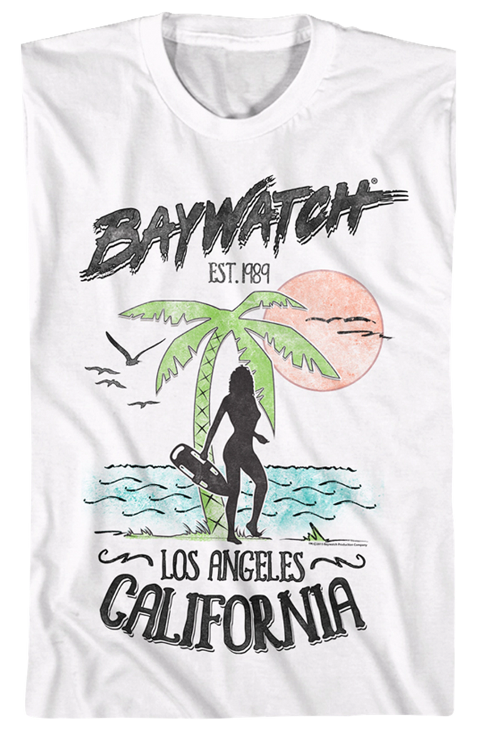 Los Angeles Baywatch T-Shirt Men's