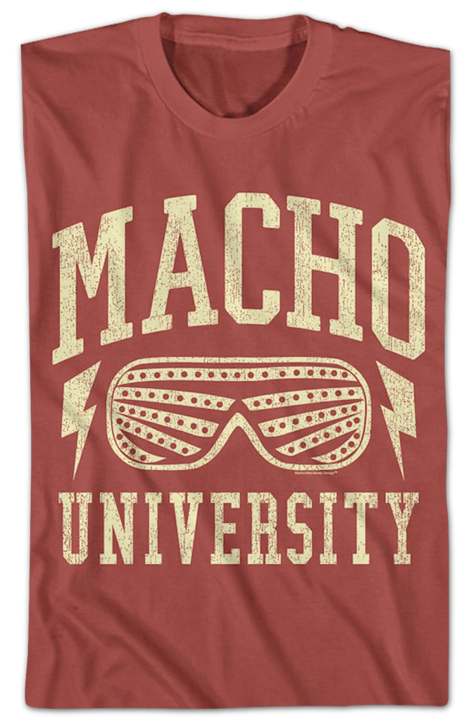 Macho University Macho Man Randy Savage T-Shirt
