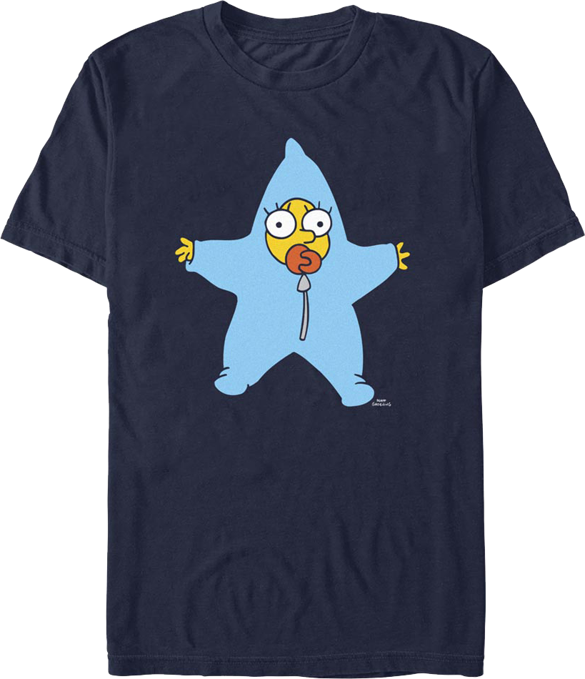 Maggie Snow Suit Simpsons T-Shirt