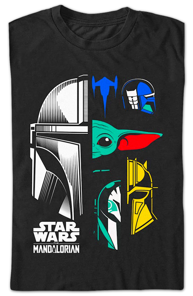 Mandalorian Icons Star Wars T-Shirt