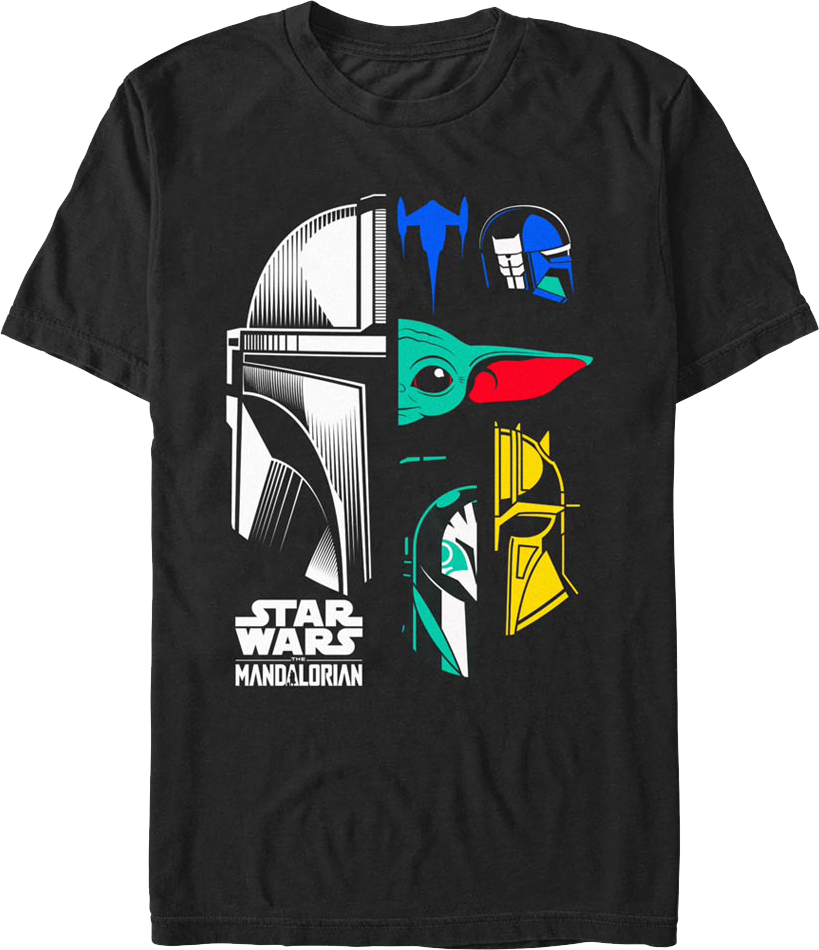Mandalorian Icons Star Wars T-Shirt