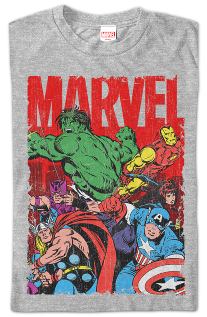 Marvel's The Avengers T-Shirt: Marvel Mens T-Shirt