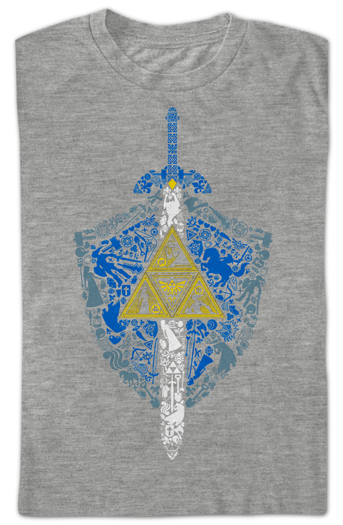 Master Sword Legend of Zelda T-Shirt