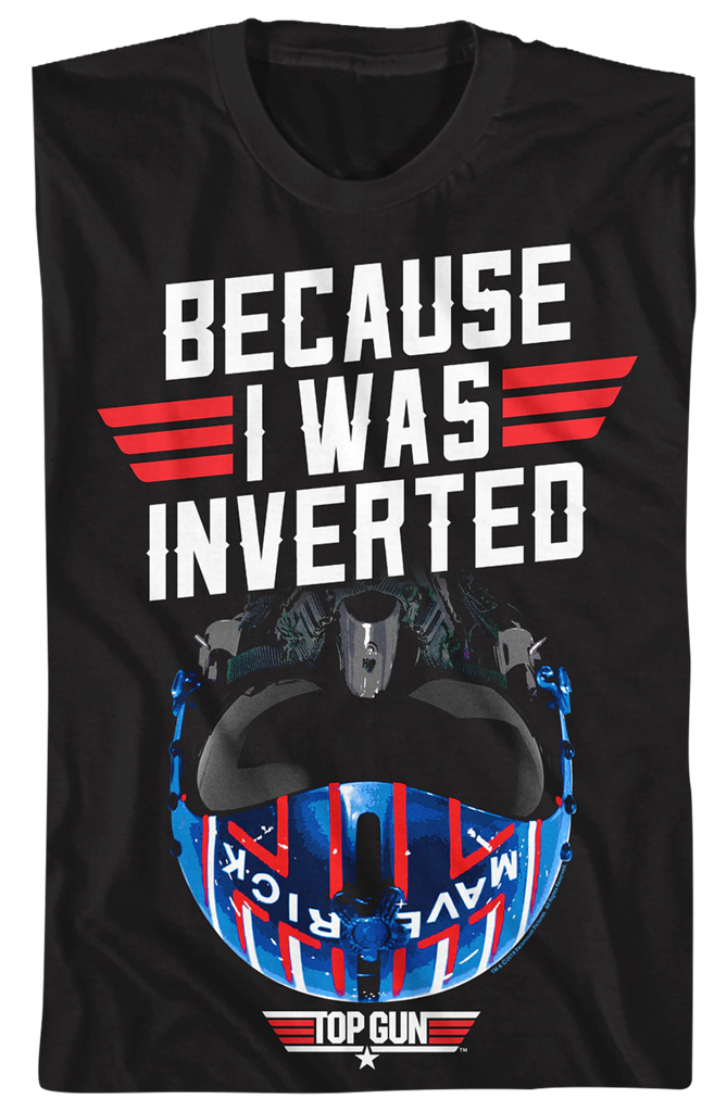 Maverick Inverted Top Gun T-Shirt