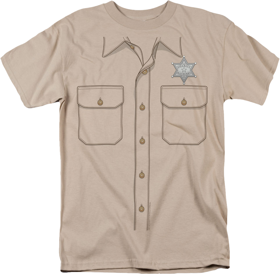 Mayberry Sheriff Andy Griffith Show Costume T-Shirt