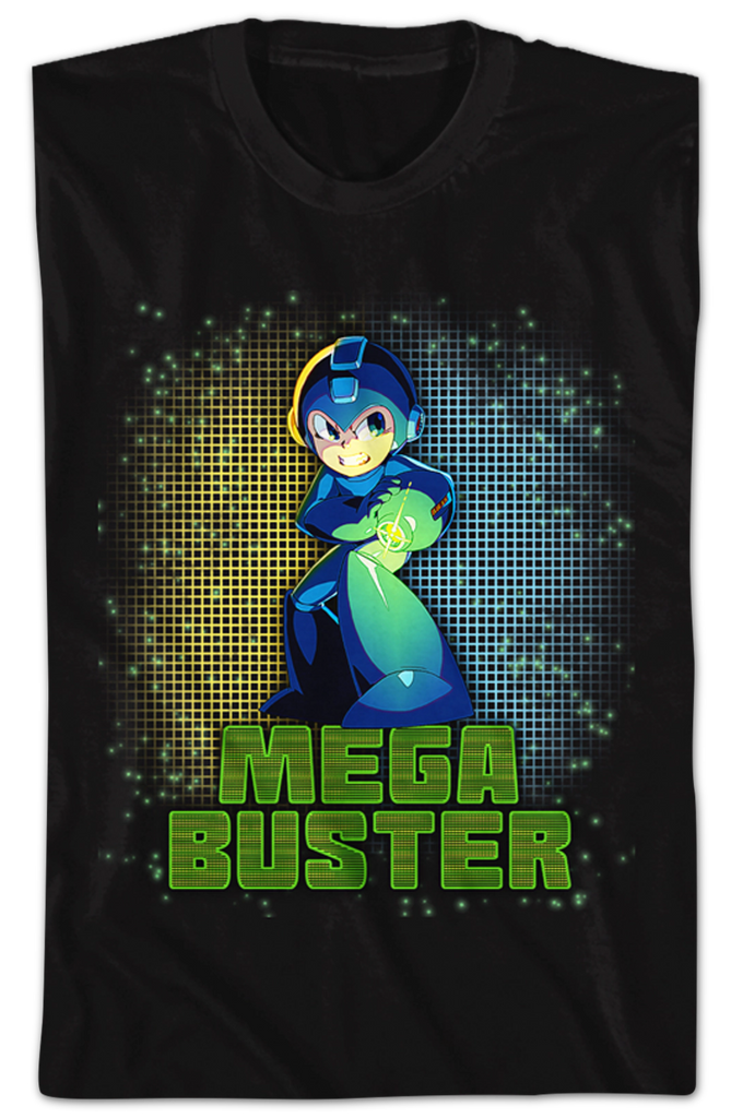 Mega Man Mega Buster T-Shirt. Men's T-Shirt