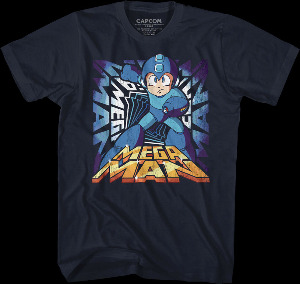 Mega Man Shirt Video Game Men's T-Shirt