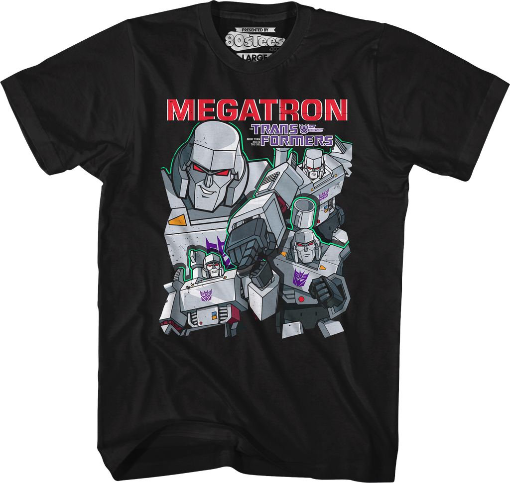 Megatron Collage Transformers T-Shirt