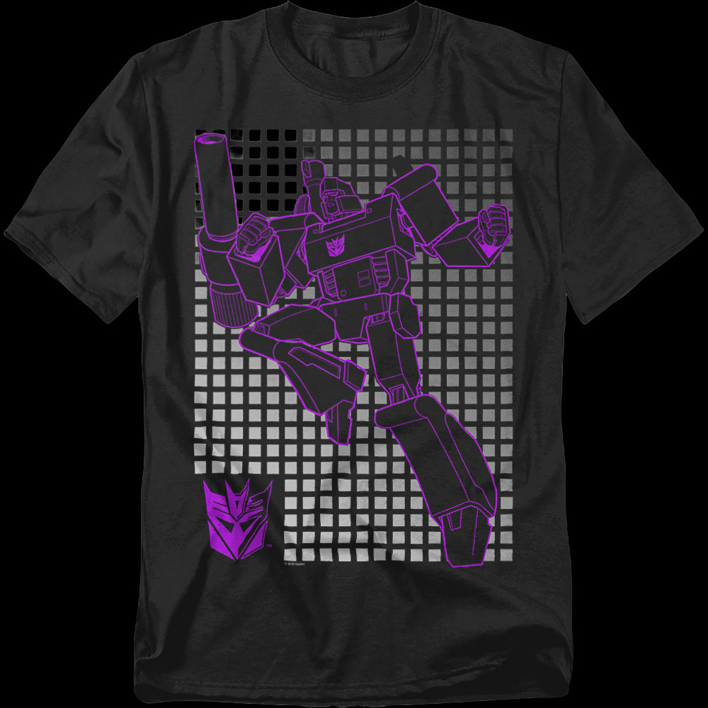 Megatron Grid Transformers T-Shirt