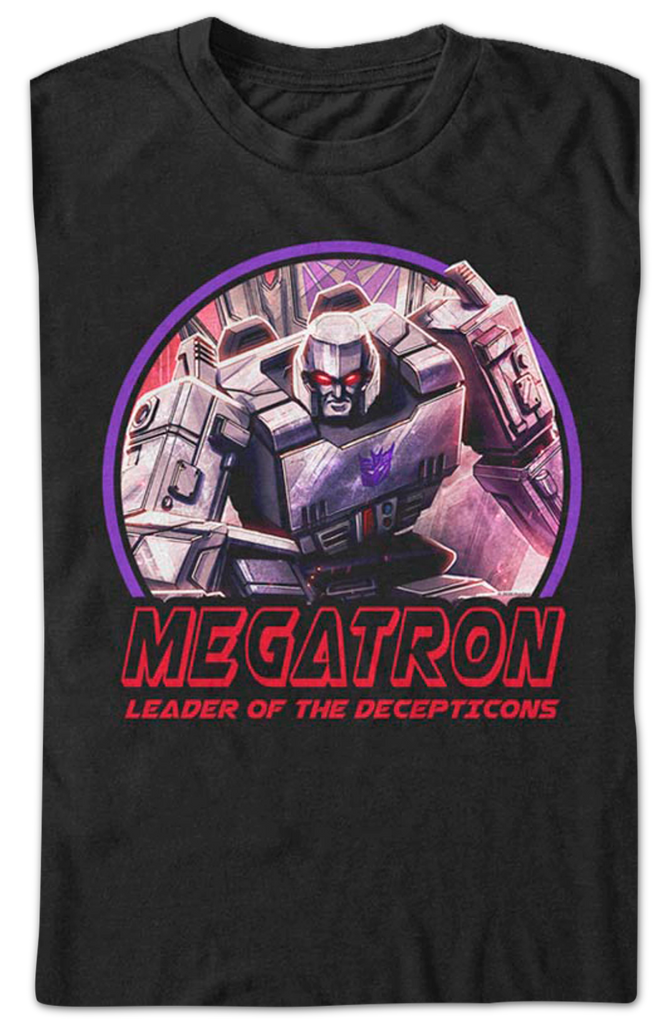 Megatron Leader Of The Decepticons Transformers T-Shirt