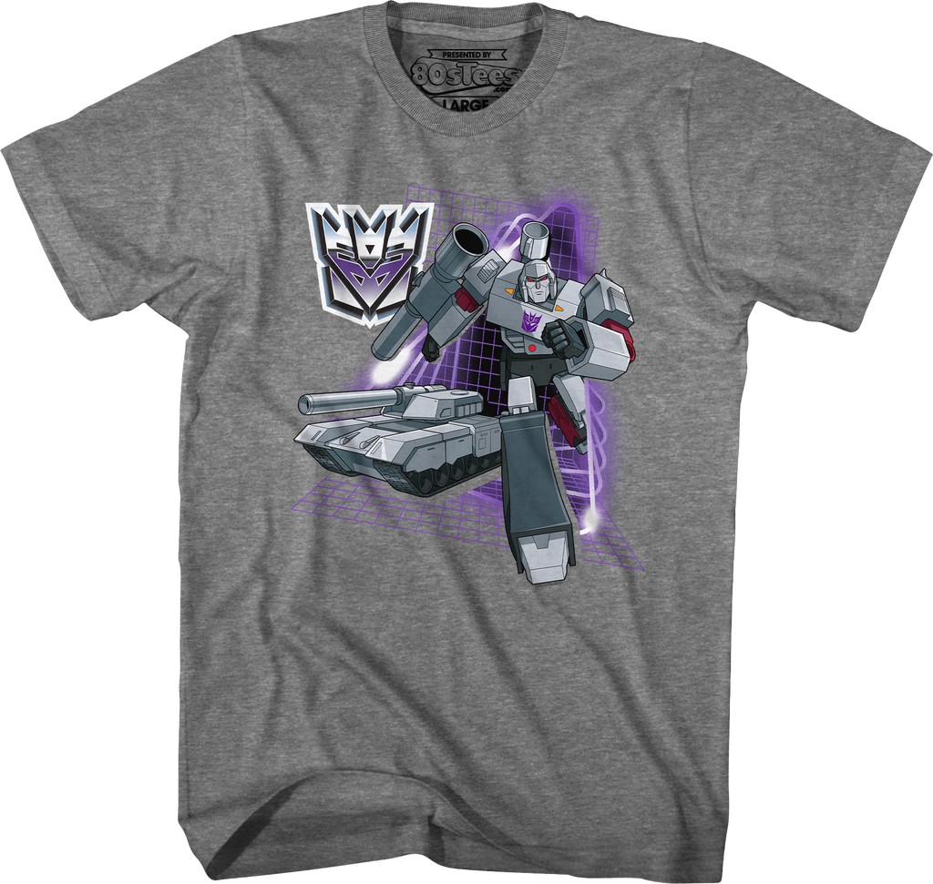 Megatron Robot & Vehicle Collage Transformers T-Shirt