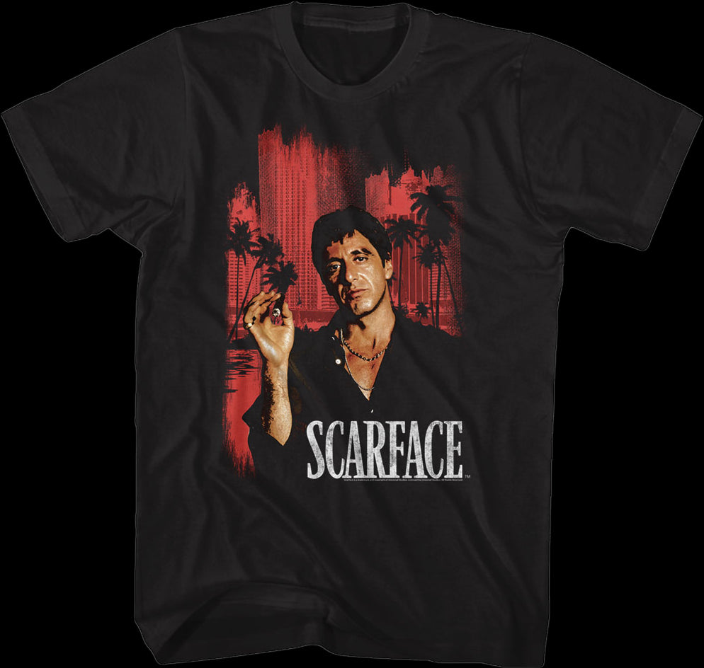 Miami Scarface T-Shirt: Mens Scarface T-Shirt