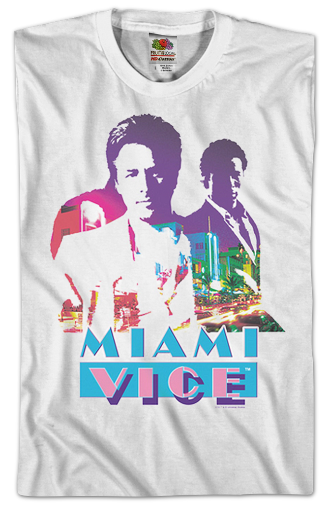 Miami Vice T-Shirt: Miami Vice Mens T-Shirt