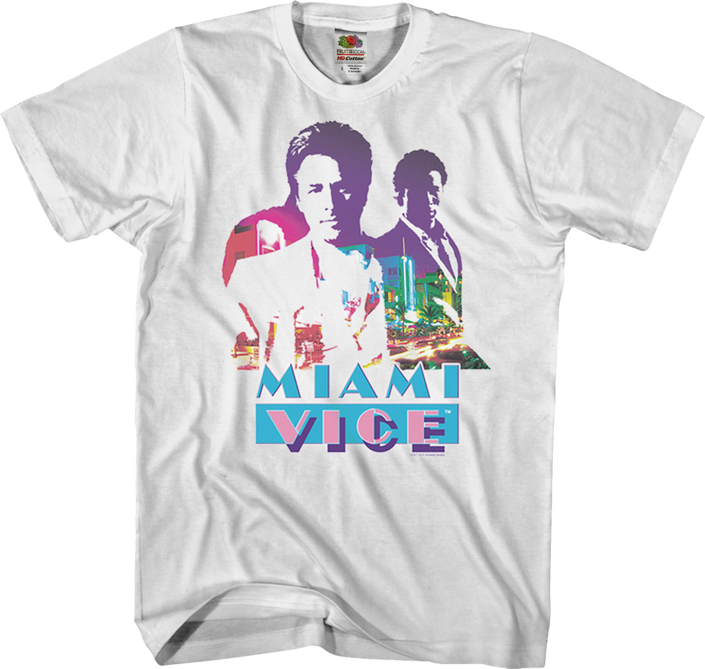 Miami Vice T-Shirt: Miami Vice Mens T-Shirt