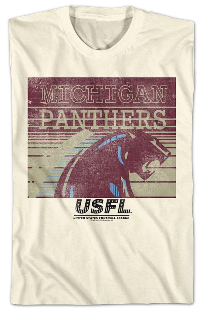 Michigan Panthers USFL T-Shirt