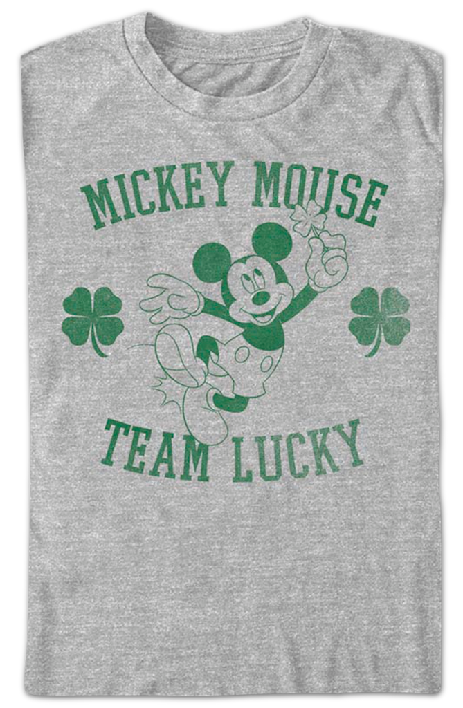 Mickey Mouse Team Lucky Disney T-Shirt