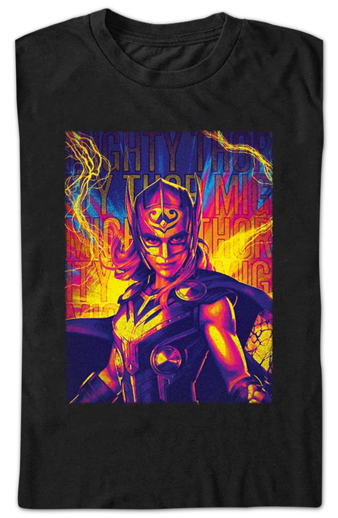Mighty Hero Lightning Marvel Comics T-Shirt